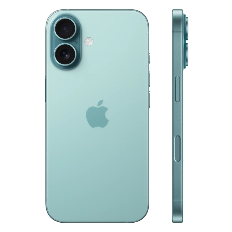 Купить iPhone 16 256Gb Бирюзовый | Re:Luxe - Новокузнецк